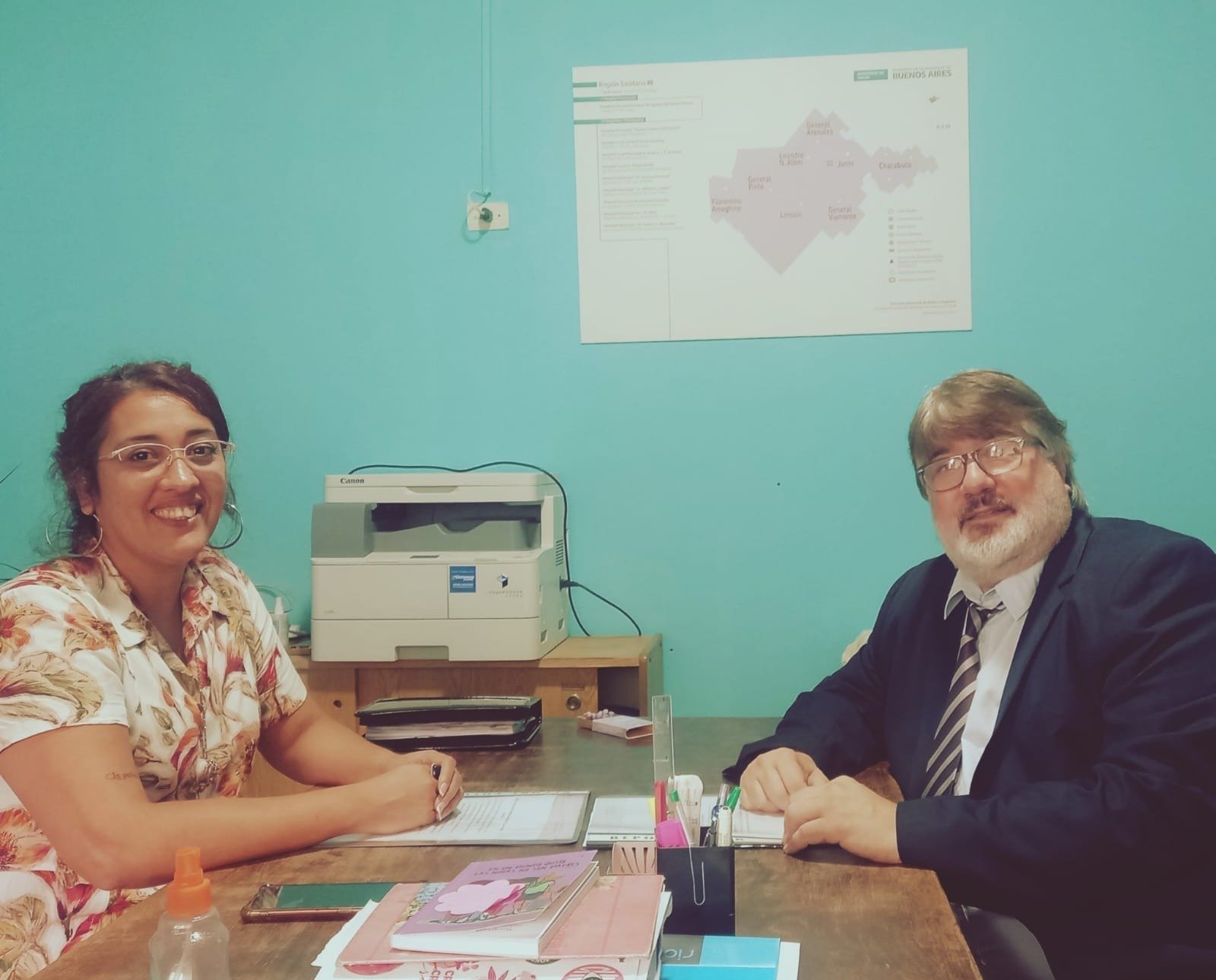 El Dr. Claudio Rocoma gestiona la urgente reparación del tomógrafo del ...